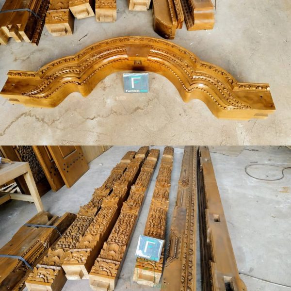 15+ Jual Pintu Ukir Klasik Mewah Kayu Jati Asli (Harga Murah)