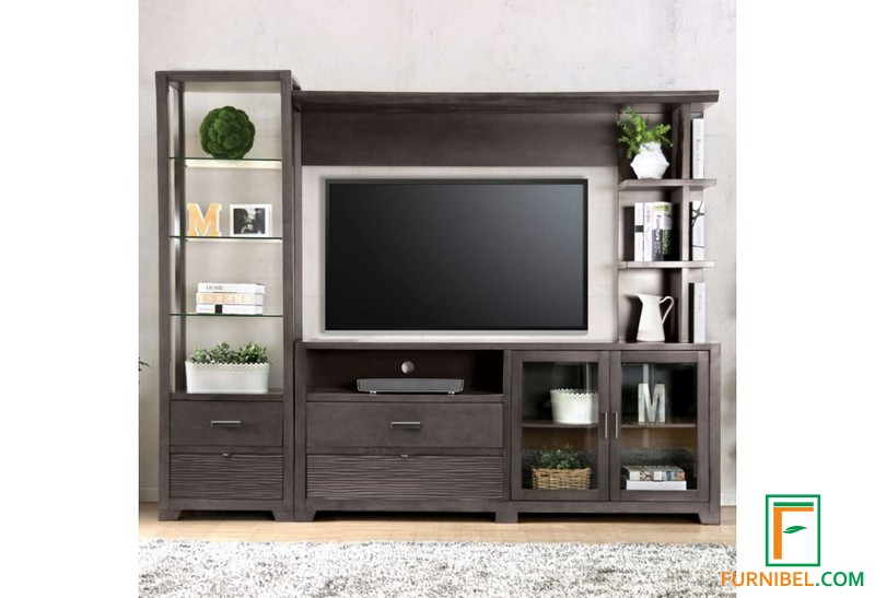 UKURAN Set Lemari Meja TV Minimalis Kayu Solid Jati Mahoni UKURAN Set Lemari Meja TV Minimalis Kayu Solid Jati Mahoni