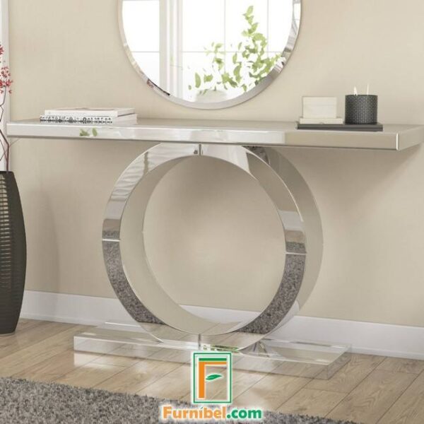 21+ Jual Meja Foyer Stainless Granit Custom (Rose Gold Mirror)
