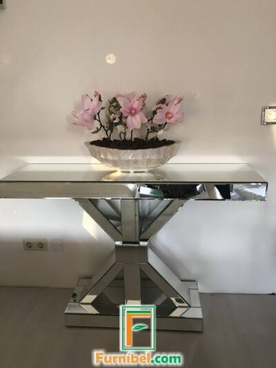 21+ Jual Meja Foyer Stainless Granit Custom (Rose Gold Mirror)