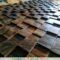 Jual Panel Frame Hiasan Dinding Minimalis Kotak Kayu Sonokeling